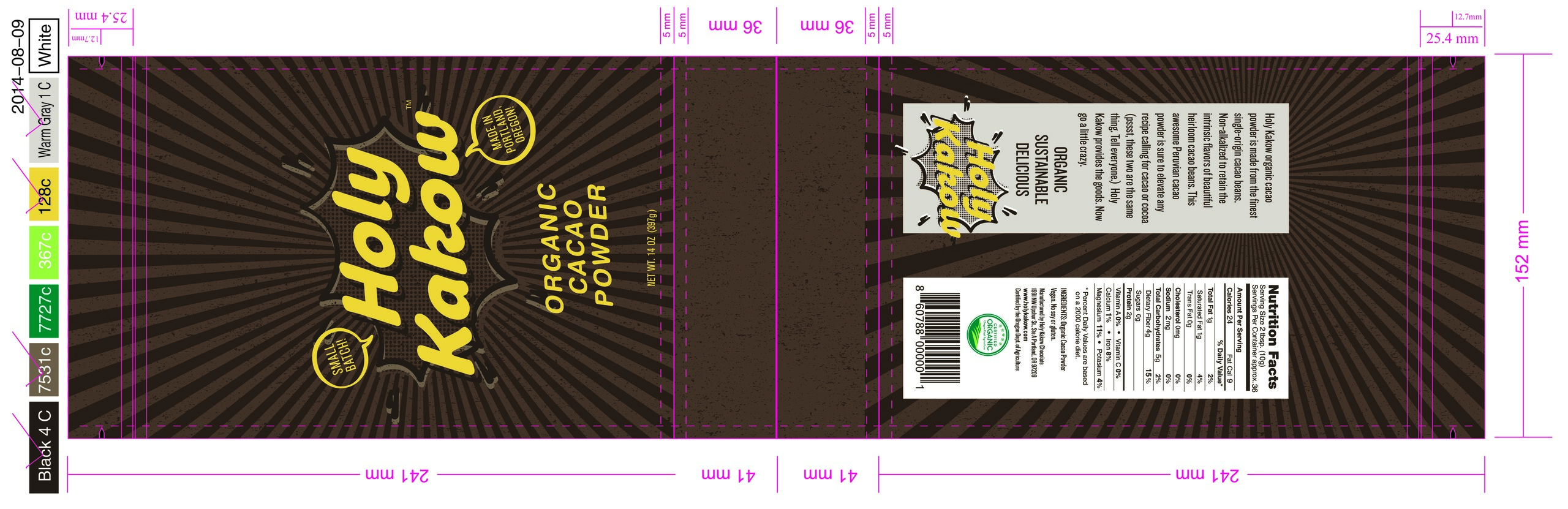 Why Holy Kakow Chose Stand Up Pouches For Powder Packaging