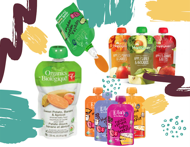 Stand Up Pouches for Product Packaging | baby food packaging